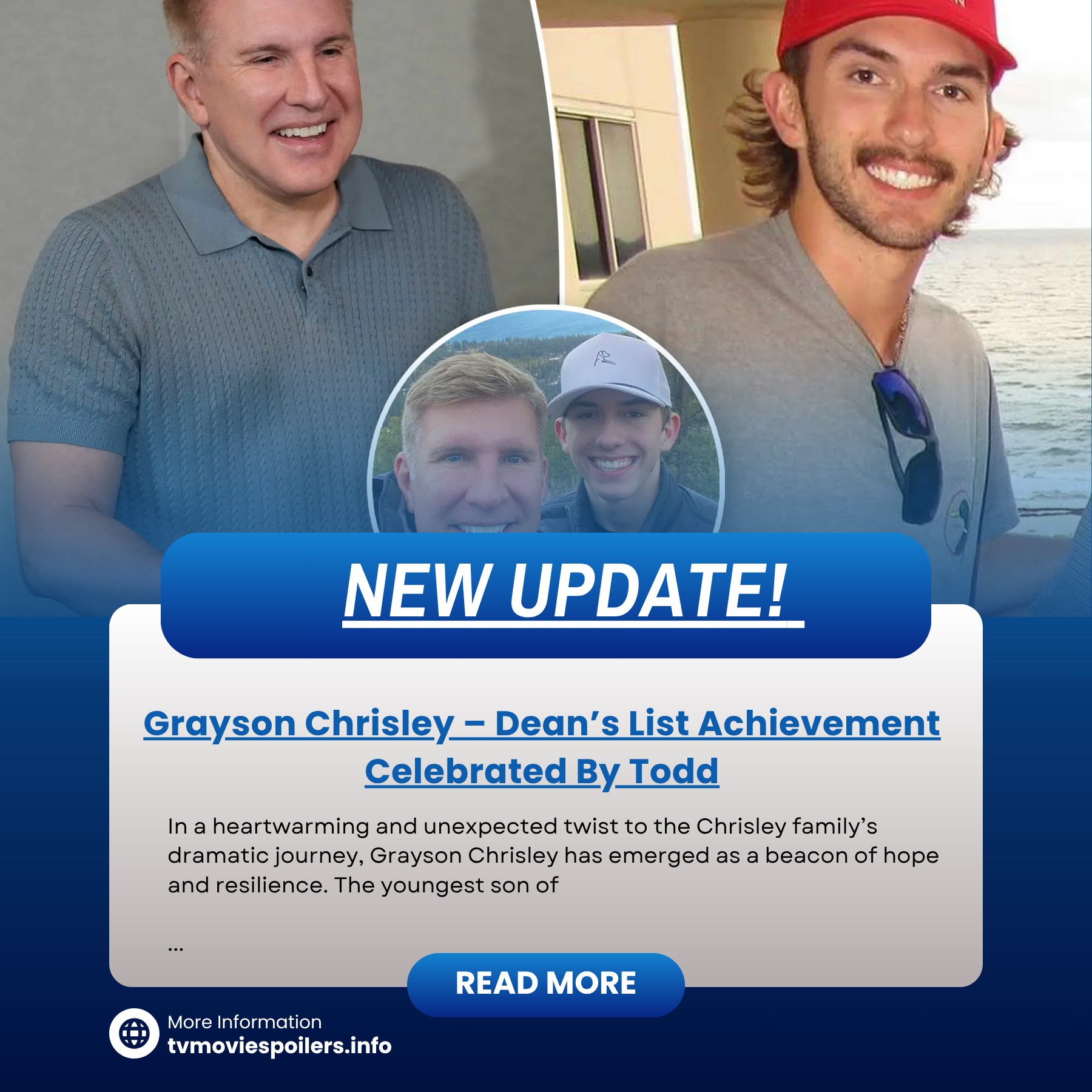 Newest Update!! Grayson Chrisley – Dean’s List Achievement Celebrated ...